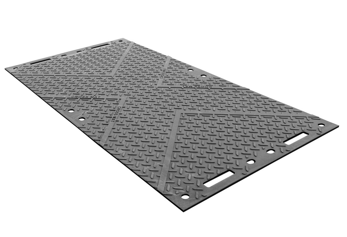 Lodax Cross mat rijplaat 2000 x 1000 x 20 mm | Lodax