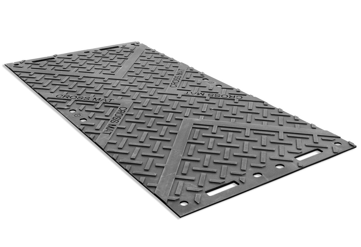Lodax Cross mat rijplaat 2000 x 1000 x 20 mm | Lodax