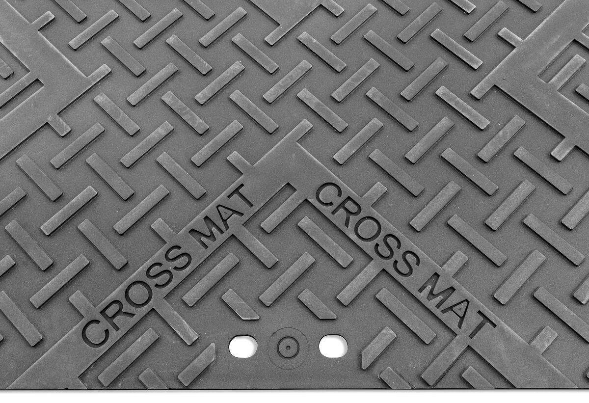 Lodax Cross mat rijplaat 2000 x 1000 x 20 mm | Lodax