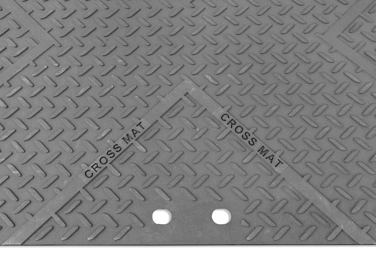 Lodax Cross mat rijplaat 2000 x 1000 x 20 mm | Lodax