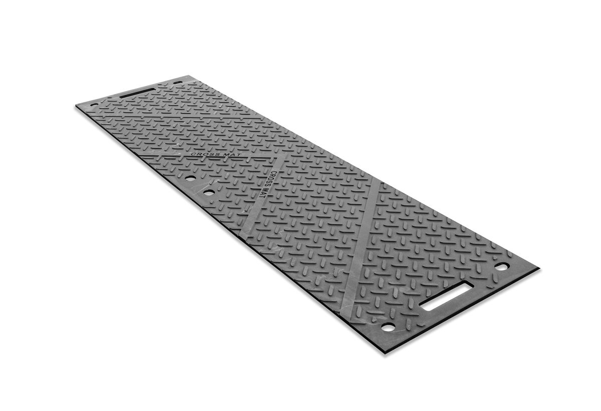 Lodax Cross mat rijplaat 2000 x 500 x 20 mm | Lodax