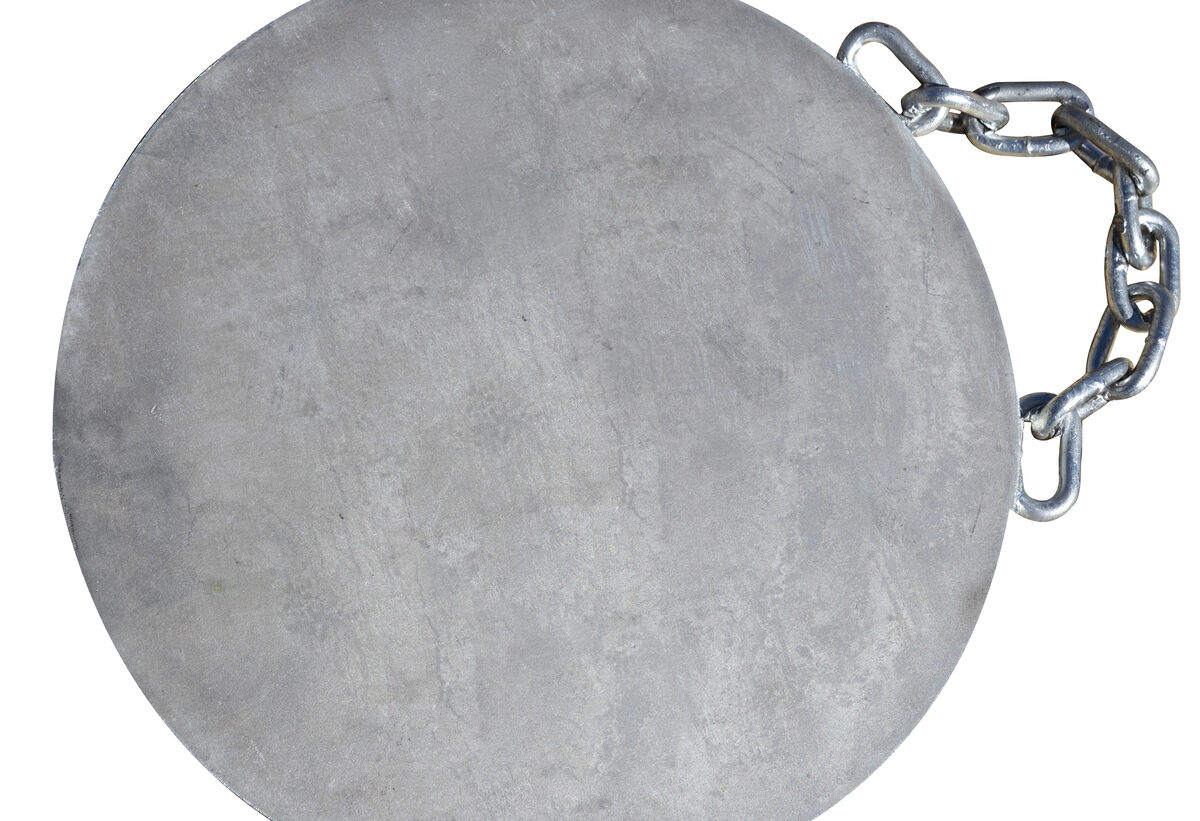 Steel load spreader ø350 x 25 mm | Lodax