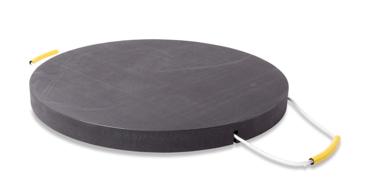 Outrigger pad ø 800 x 60 mm | Lodax