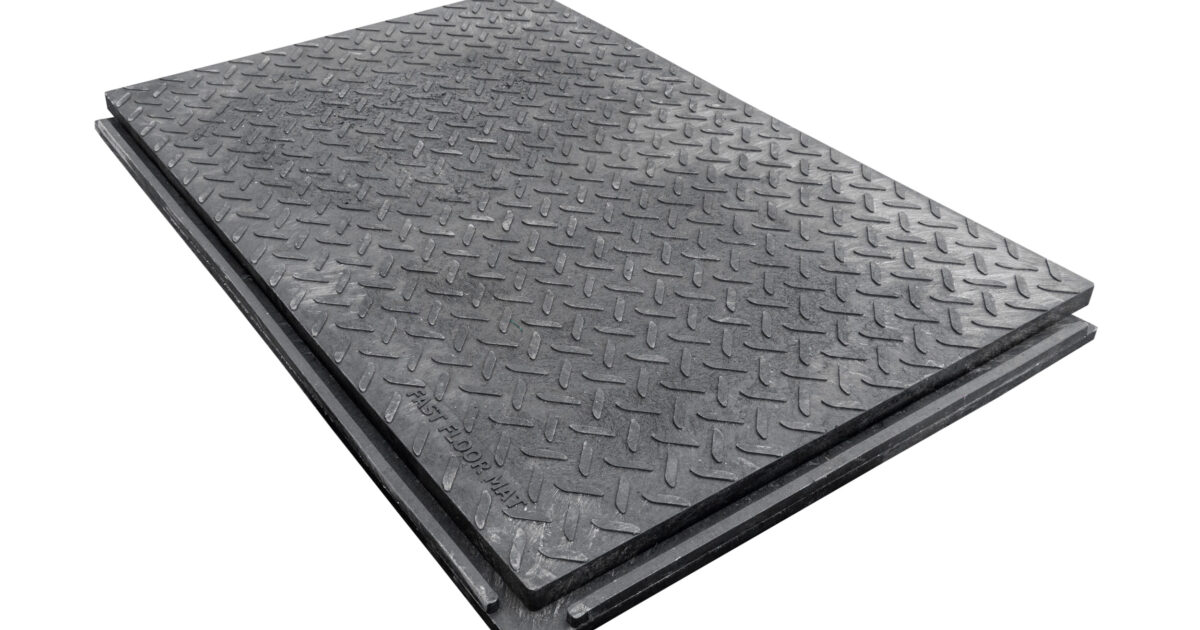 Lodax Fast floor mat plaque de roulage 1200 x 800 x 45 mm | Lodax